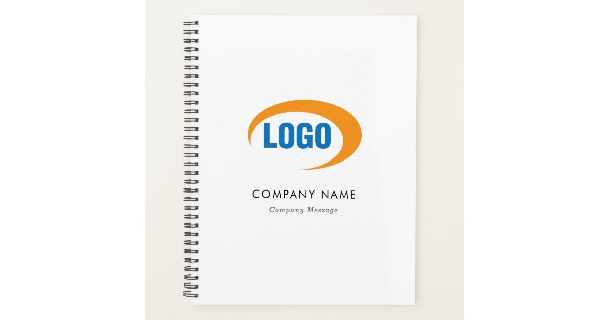 Custom Logo Planner | Zazzle
