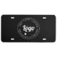 Custom Logo Plate | Black Logo License Plate | Zazzle
