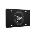 Custom Logo Plate | Black Logo License Plate | Zazzle