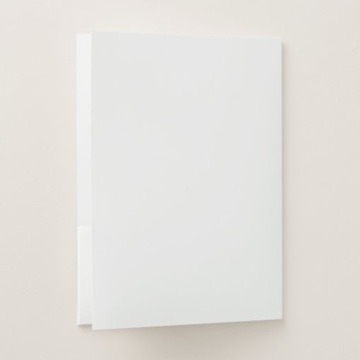 Custom Logo Pocket Folder | Zazzle
