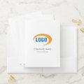 Custom Logo Pocket Folder | Zazzle