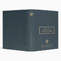Custom Logo Professional Presentation Binder | Zazzle