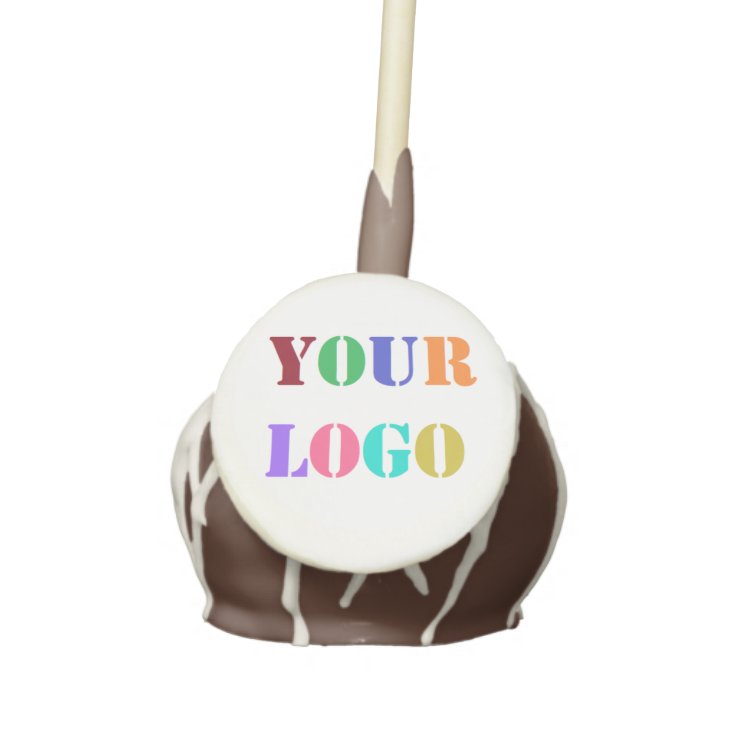 Custom Logo Promotional Business Personalized Cake Pops | Zazzle