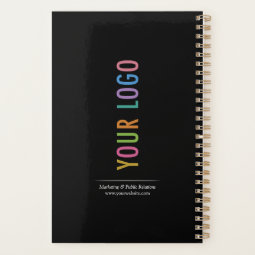 Custom Logo Promotional Planner Weekly & Monthly | Zazzle