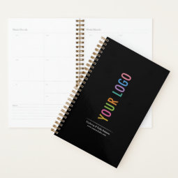 Custom Logo Promotional Planner Weekly & Monthly | Zazzle