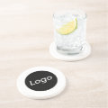 Custom Logo Promotional Professional Business Coaster | Zazzle