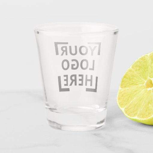 Custom Logo Shot Glasses Zazzle