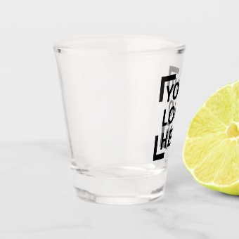 Custom Logo Shot Glasses | Zazzle