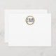 Custom Logo Simple Note Card | Zazzle