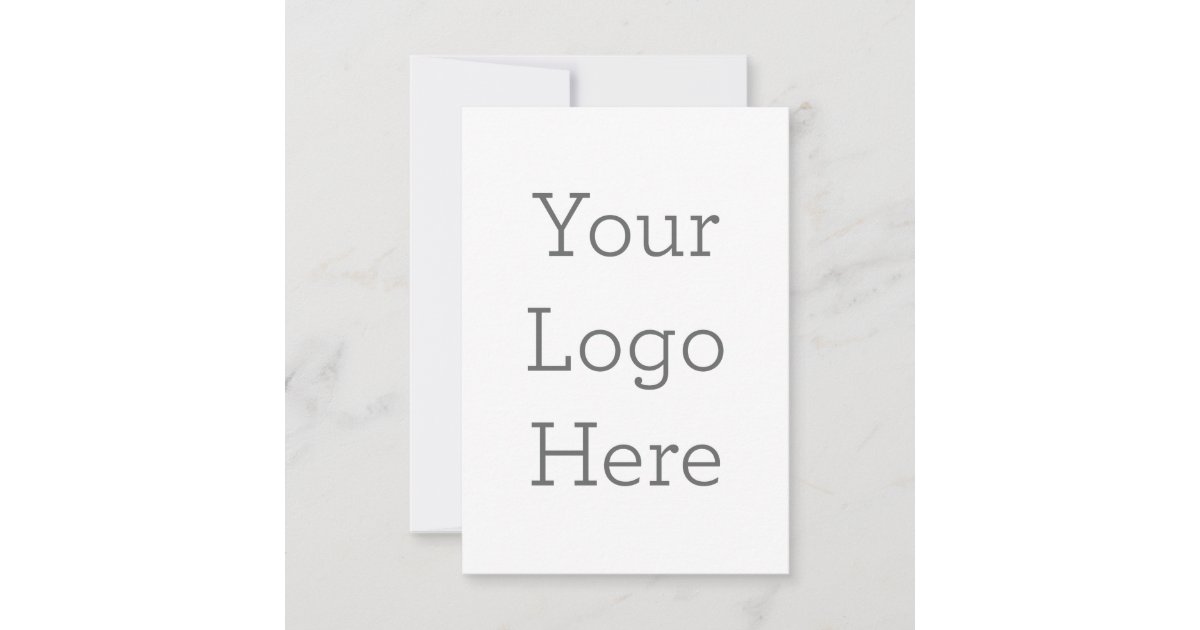 Custom Logo Thank You Card | Zazzle