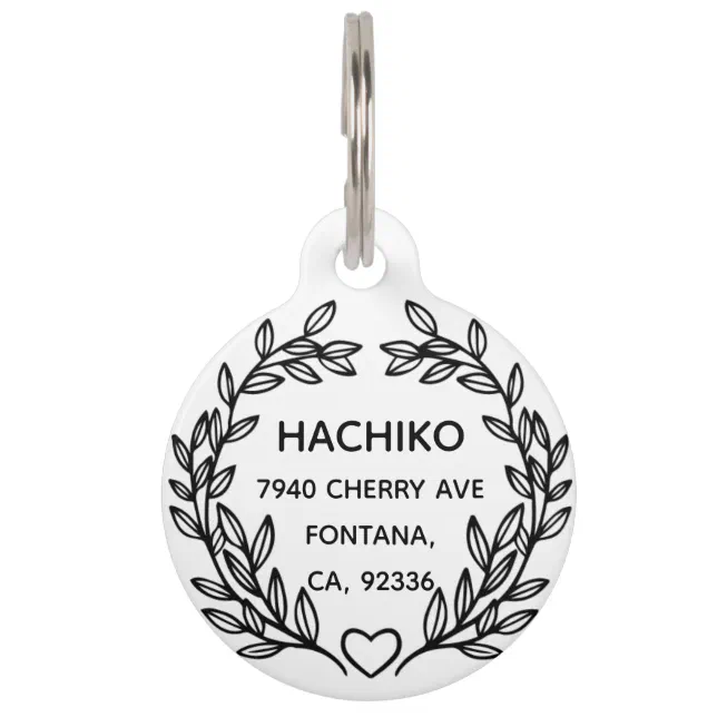 Custom Love Your Pets Pet ID Tags | Zazzle