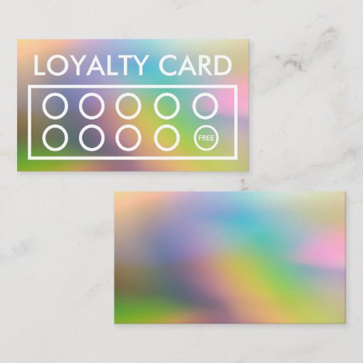 Custom Loyalty Card | Zazzle