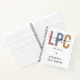 Custom LPC Licensed Professional Counselor Notebook | Zazzle
