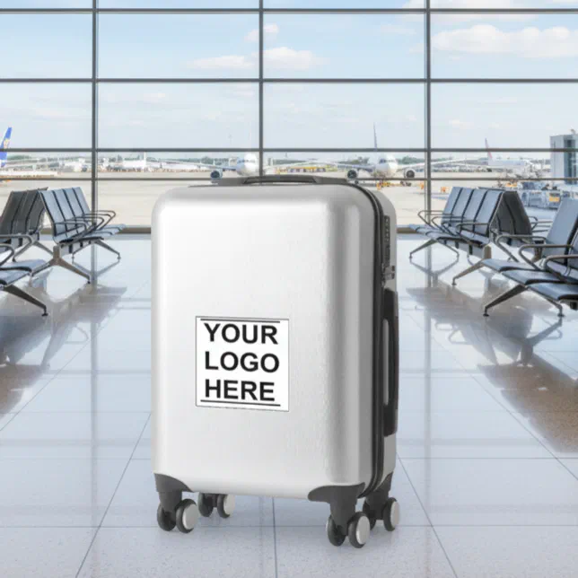 Custom Luggage Logo | Waterproof Vinyl Suitcase Sticker | Zazzle