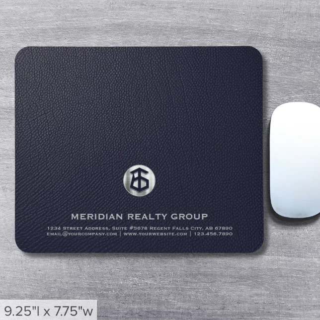 Custom Luxury Logo Mouse Pad | Zazzle