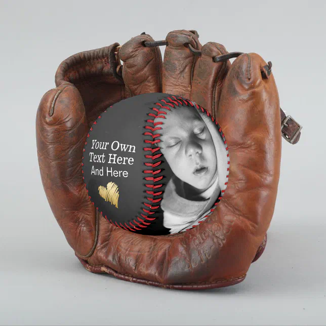 Custom Made Personalized One of a Kind Baseball | Zazzle