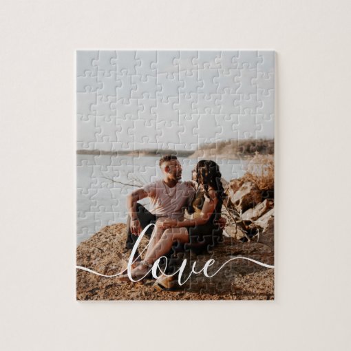 Custom made photo personalized create your own jigsaw puzzle | Zazzle