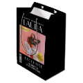 Custom Magazine Cover Modern Birthday Gift Bag | Zazzle