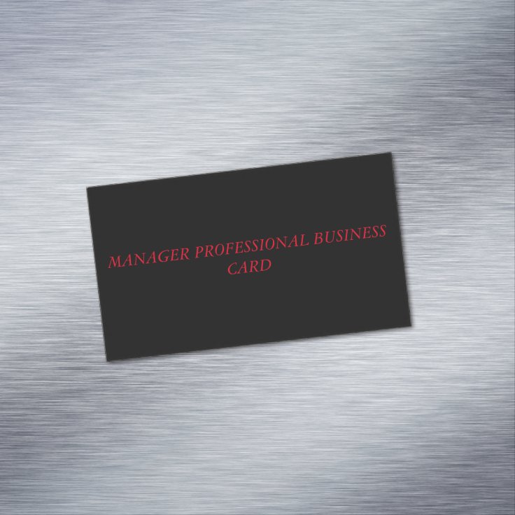 custom magnetic business card | Zazzle