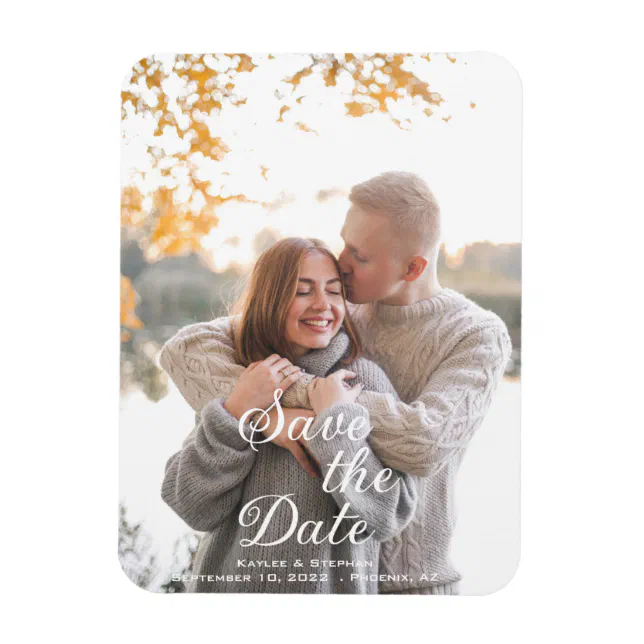 Custom Magnets | Photo Magnets, Save The Date | Zazzle