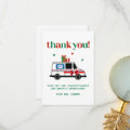 Custom Mail Letter Carrier Thank You Card | Zazzle