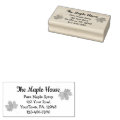 Custom Maple Syrup Business Rubber Stamp | Zazzle