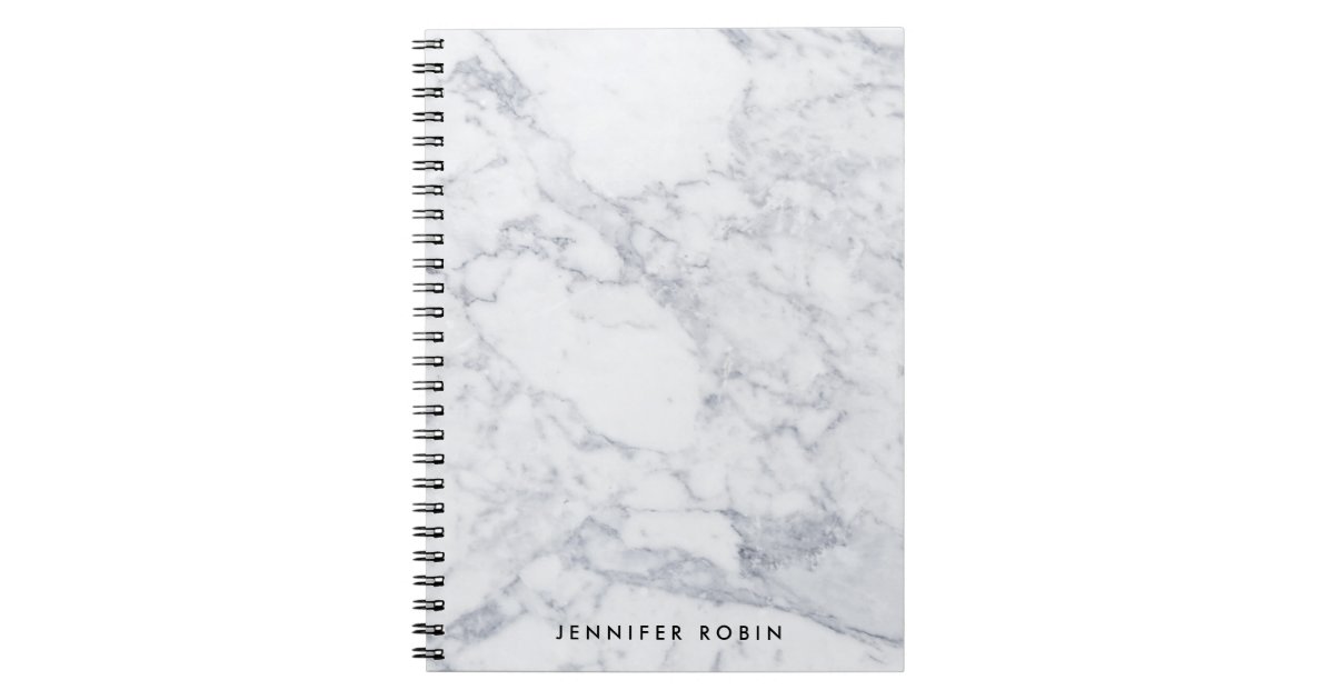 CUSTOM MARBLE NOTEBOOK | Zazzle