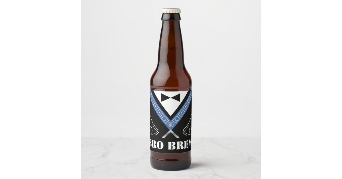 Custom Masonic Beer Bottle Labels | Zazzle