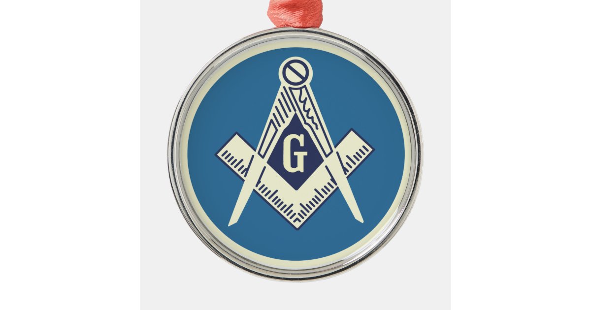 Custom Masonic Blue Lodge Ornament | Zazzle