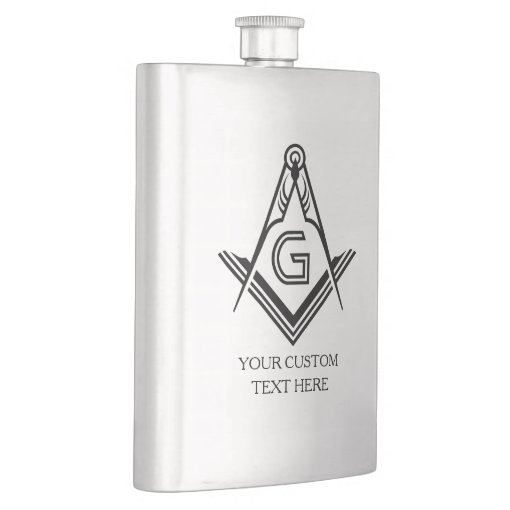 Custom Masonic Gifts | Freemason Gift Ideas Hip Flask | Zazzle