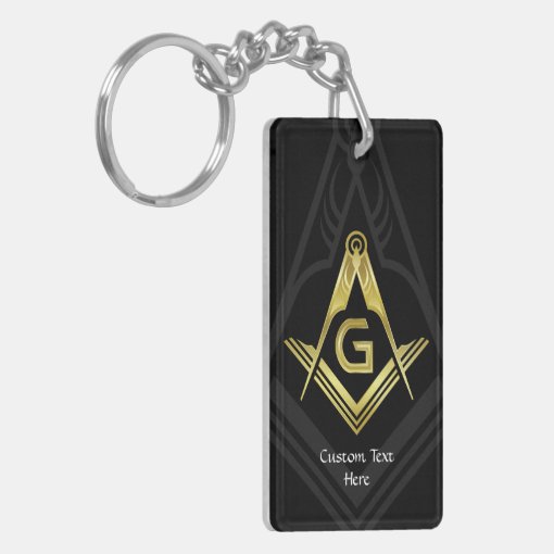 Custom Masonic Keychains | Unique Freemason Gifts | Zazzle