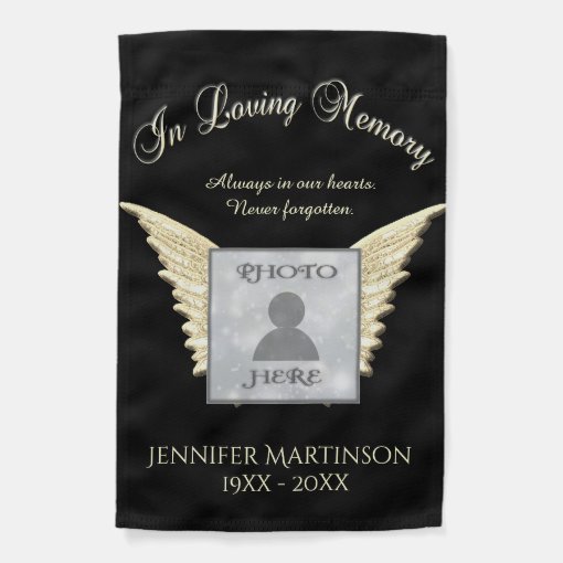 Custom Memorial Flag | Zazzle