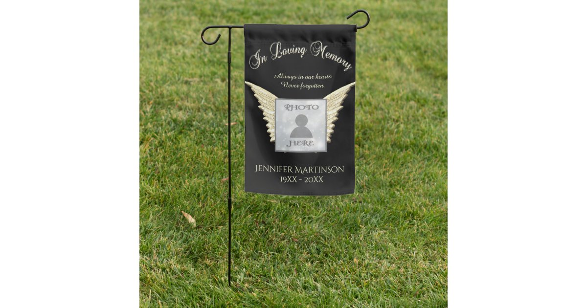 Custom Memorial Flag | Zazzle