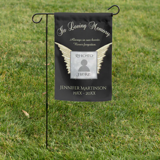 Custom Memorial Flag | Zazzle