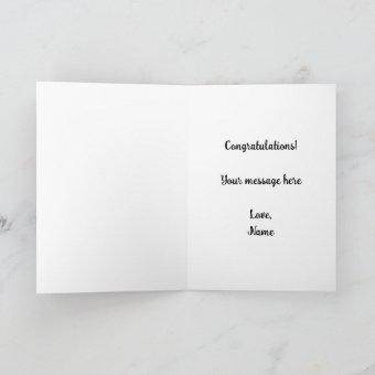 Custom Message Registered Nurse RN Graduation Card | Zazzle