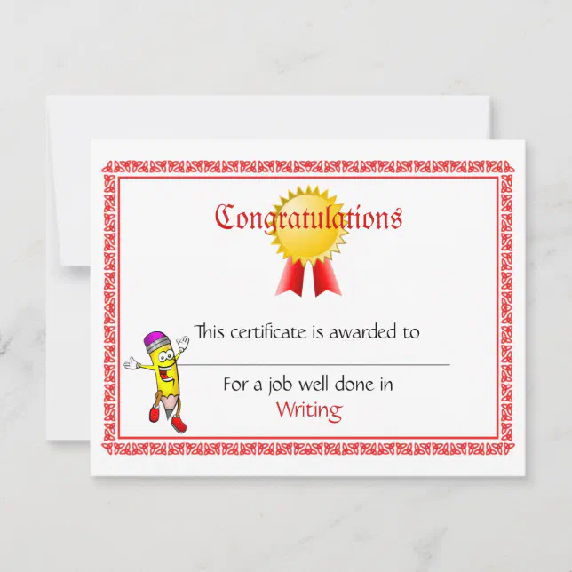 Custom Mini Award Certificates | Zazzle