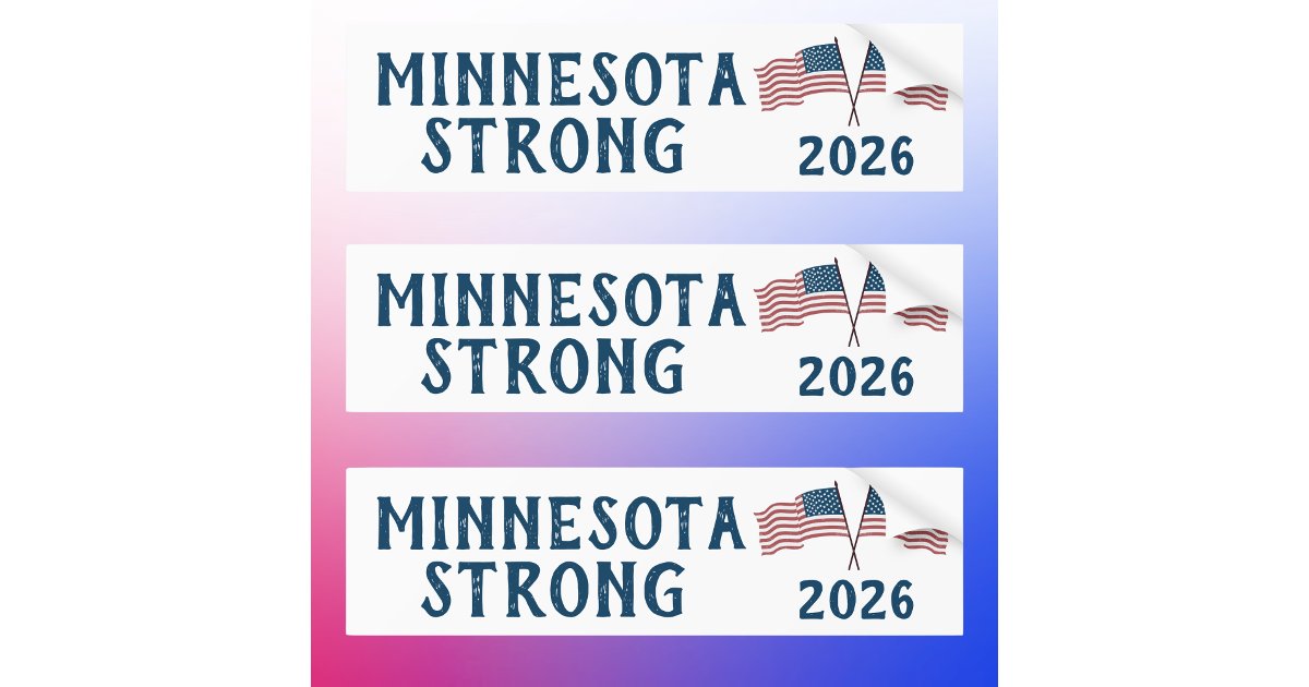 Custom Minnesota Resistance Bumper Sticker | Zazzle