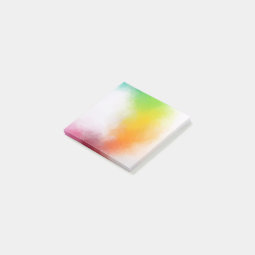 Custom Modern Colorful Abstract Art Template Post-it Notes | Zazzle