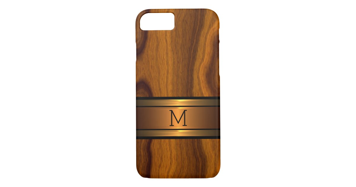 Custom Modern Cool Trendy Wood Grain Pattern Case-Mate iPhone Case | Zazzle