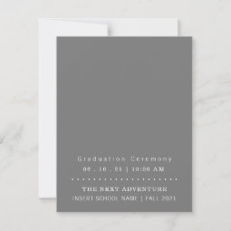 Custom Modern & Simple Graduation Announcements ♥ | Zazzle