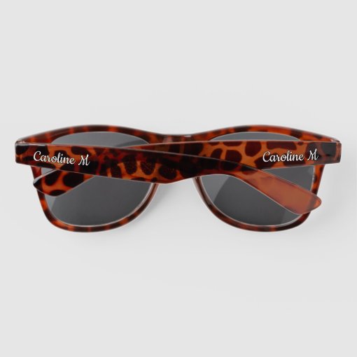 Custom Modern Stylish Popular Wayfarer Style Sunglasses | Zazzle