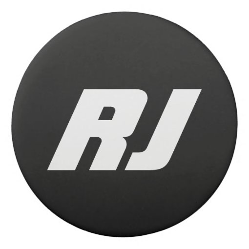 Custom monogram auto race car tire rim eraser | Zazzle