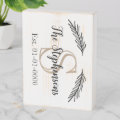 Custom Monogram Family Name Est Wood Photo Sign | Zazzle