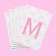 Custom Monogram Pink Bow, Coquette Playing Cards, Poker Cards | Zazzle