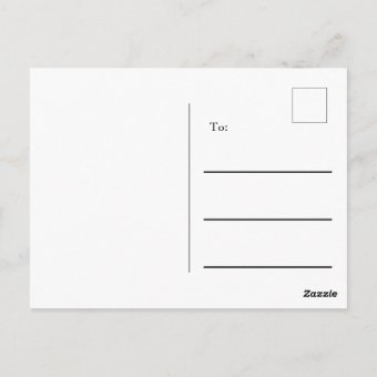 Custom Monogrammed Faux Marble Moving Announcement Postcard | Zazzle