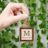 Custom Monogrammed Personalized Keychains for Men | Zazzle