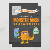 Custom Monster Mash Halloween Bash Invitations | Zazzle