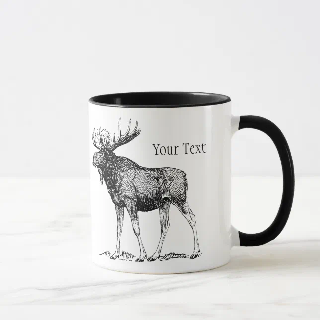Custom Moose Mug | Zazzle