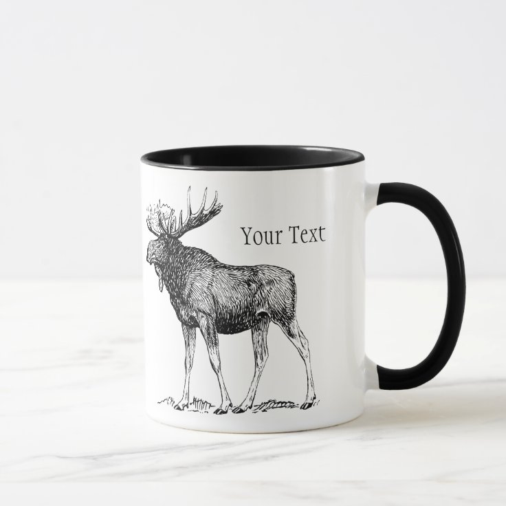 Custom Moose Mug | Zazzle
