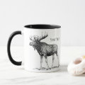 Custom Moose Mug | Zazzle